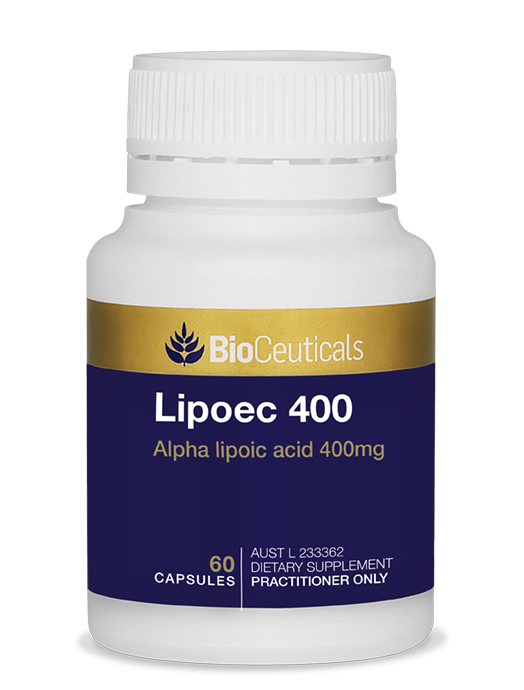 Bioceuticals Lipoec 400 Capsules 60 - Adore Pharmacy