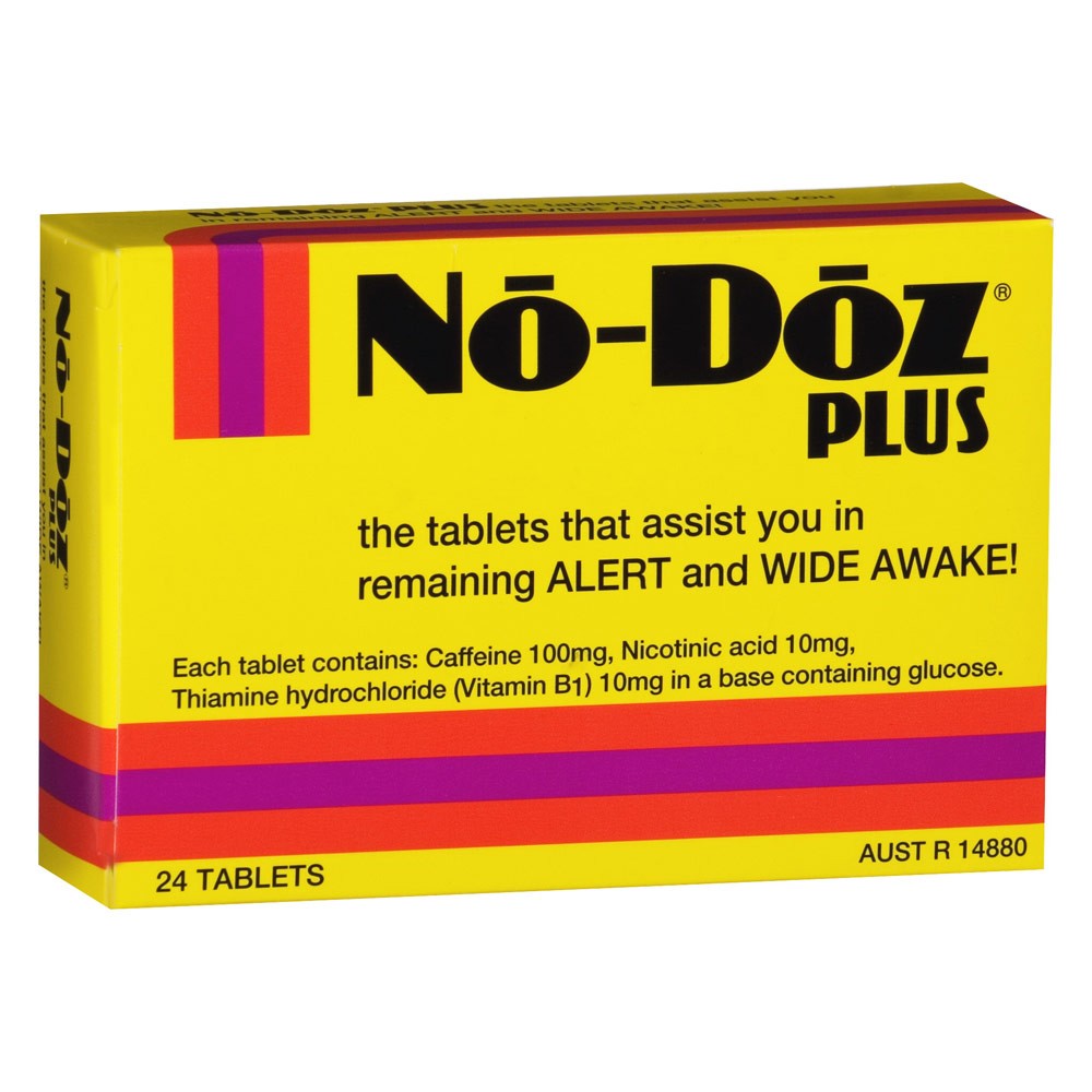 No-Doz Plus 24 Tablets - Adore Pharmacy