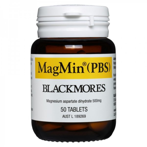 BLACKMORES MagMin (PBS) 50 tabs - Adore Pharmacy
