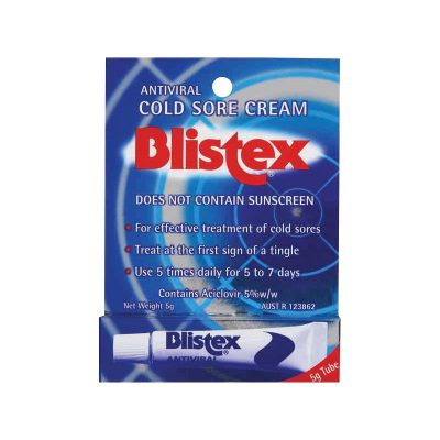 BLISTEX Anti-viral Cold Sore Cream - Adore Pharmacy