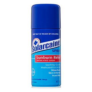 SOLARCAINE SPRAY MEDICATED SUNBURN RELIEF SPRAY - Adore Pharmacy