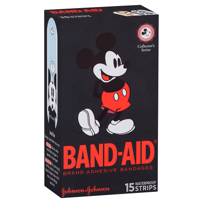 BANDAID Character Strips Mickey Mouse 15's - Adore Pharmacy