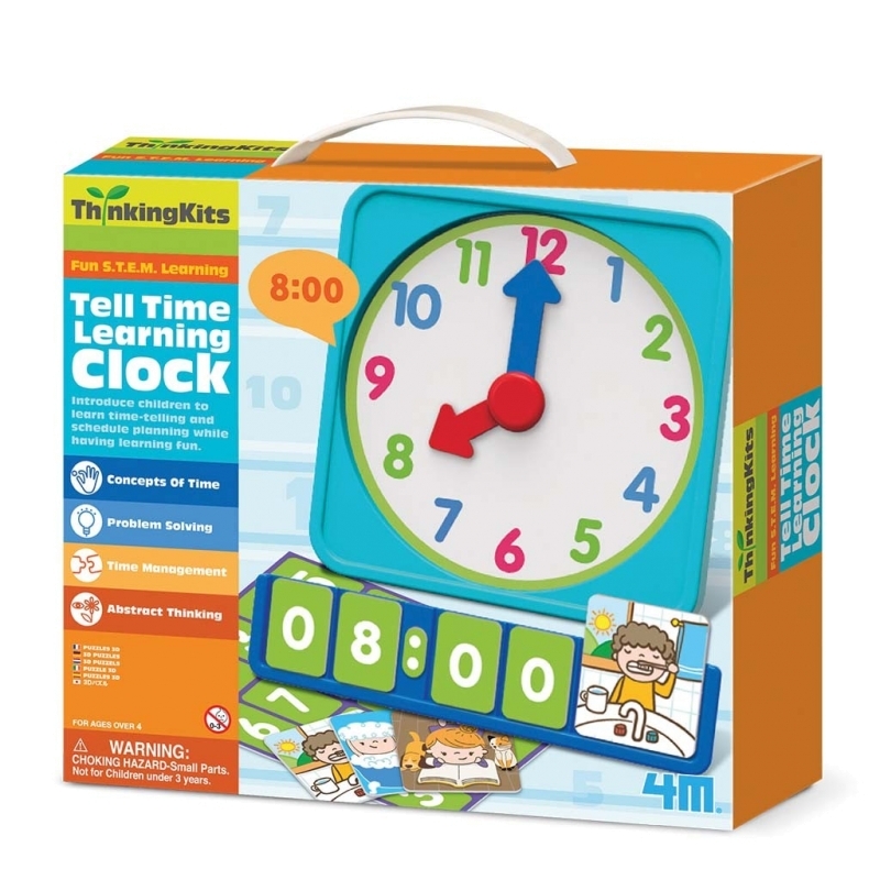 Thinking Kits My First Learning Clock - Adore Pharmacy
