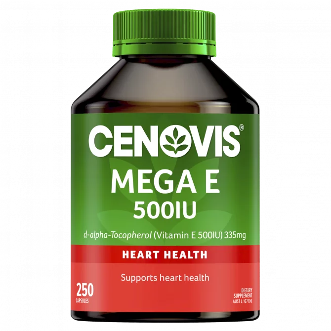 Cenovis Mega E 500IU Vitamin E - Adore Pharmacy