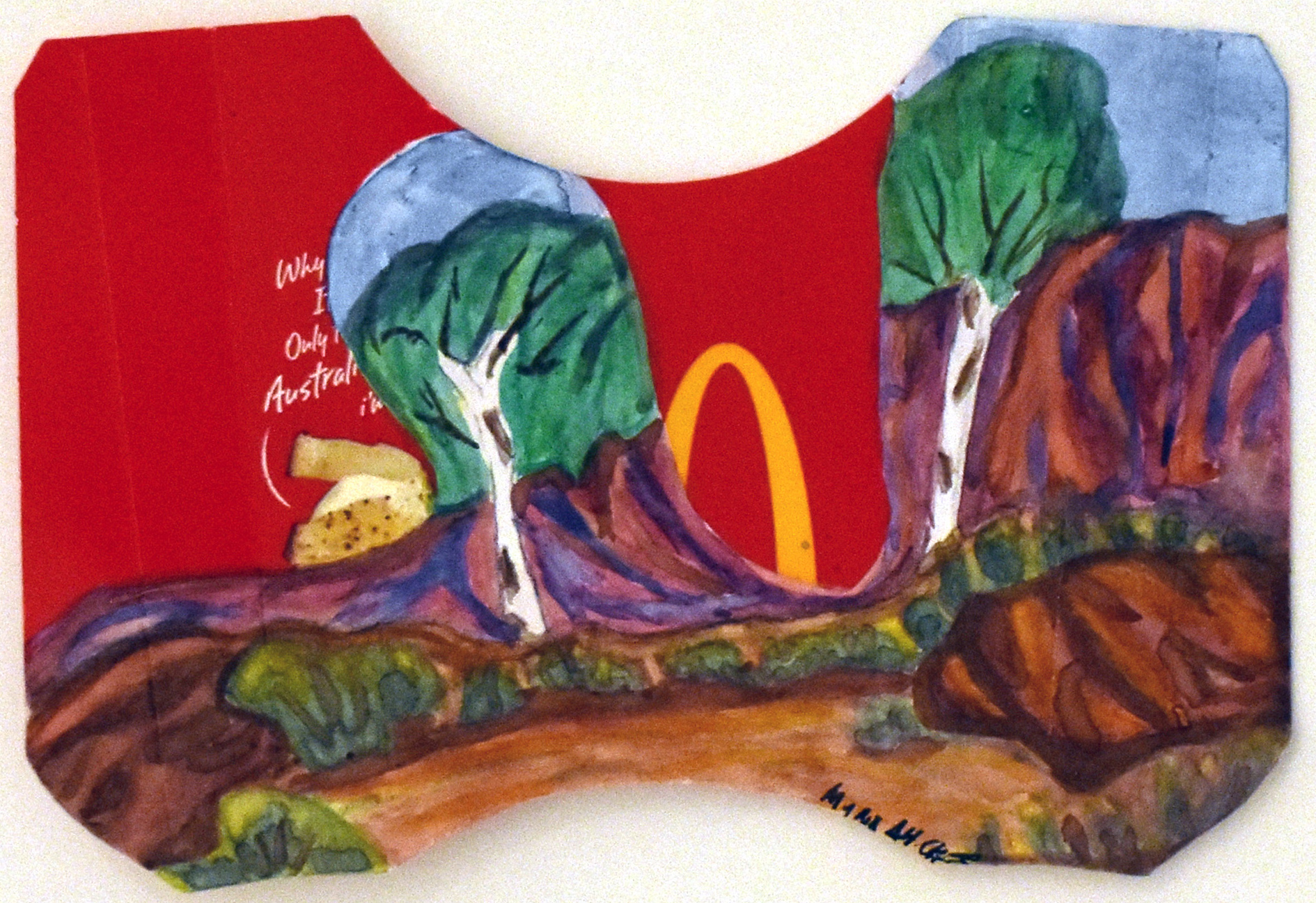 West 'McDonald's' Ranges - Myra Ah Chee | Alcaston Gallery