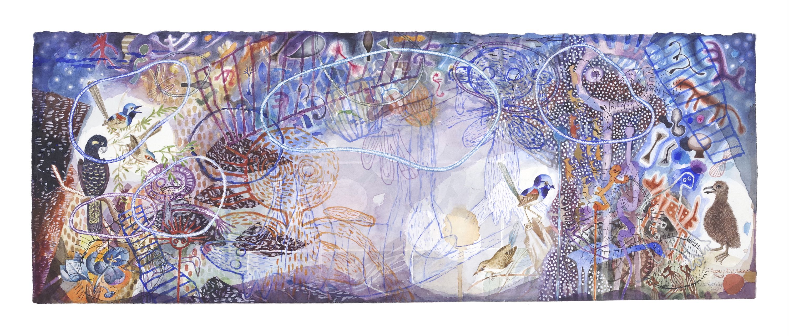 Blue Dingo - Judy Holding | Alcaston Gallery