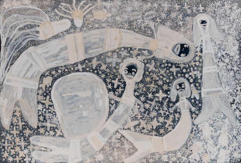 Ms D. Yunupingu (c.1945 - 2022) • Djotarra - Heavenly Mermaid ...