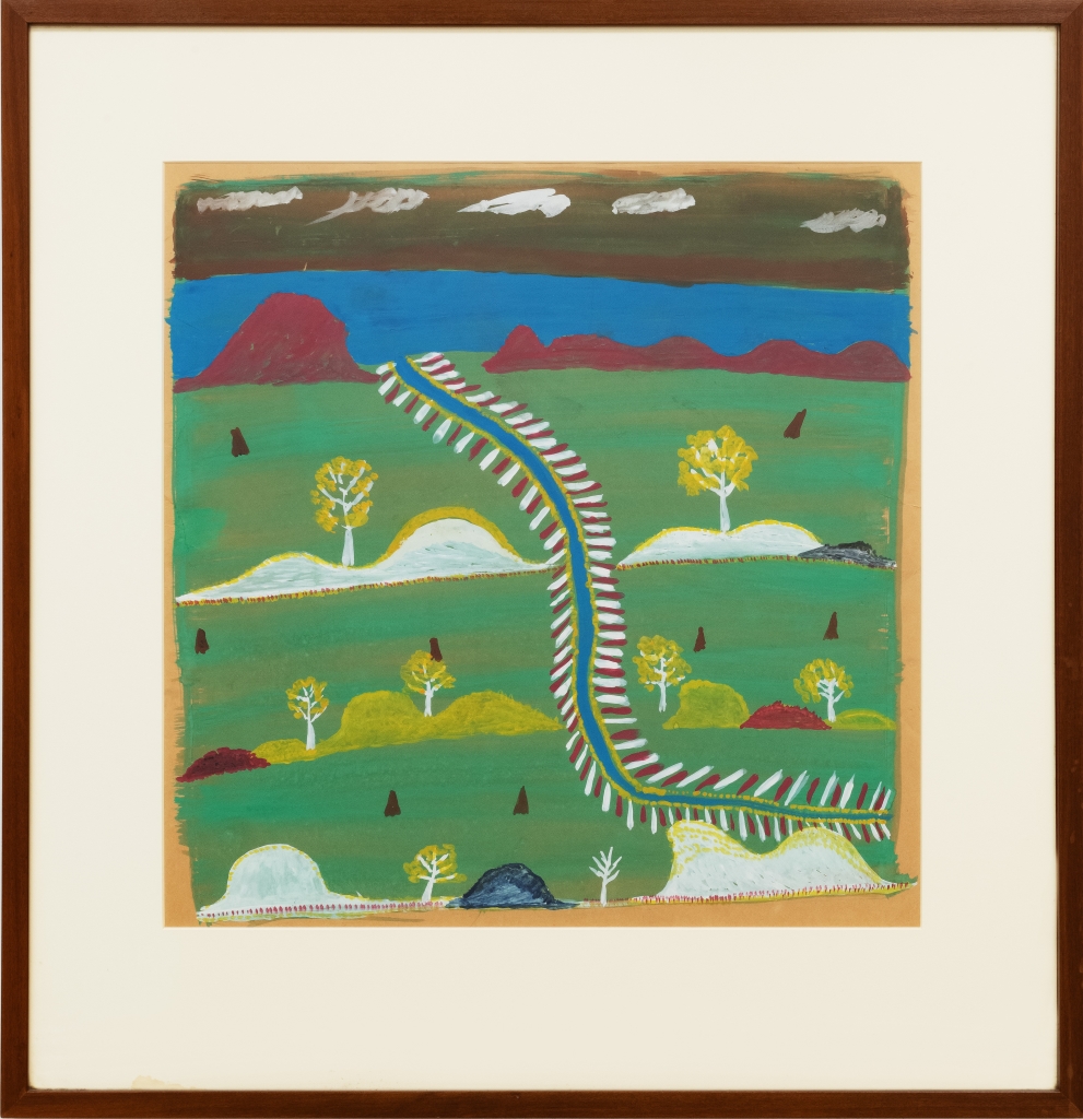 Limmen Bight Country - Ginger Riley Munduwalawala (c.1936-2002 ...