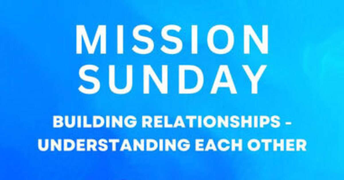 Mission Sunday | Building… | Anglican Church Diocese of Perth