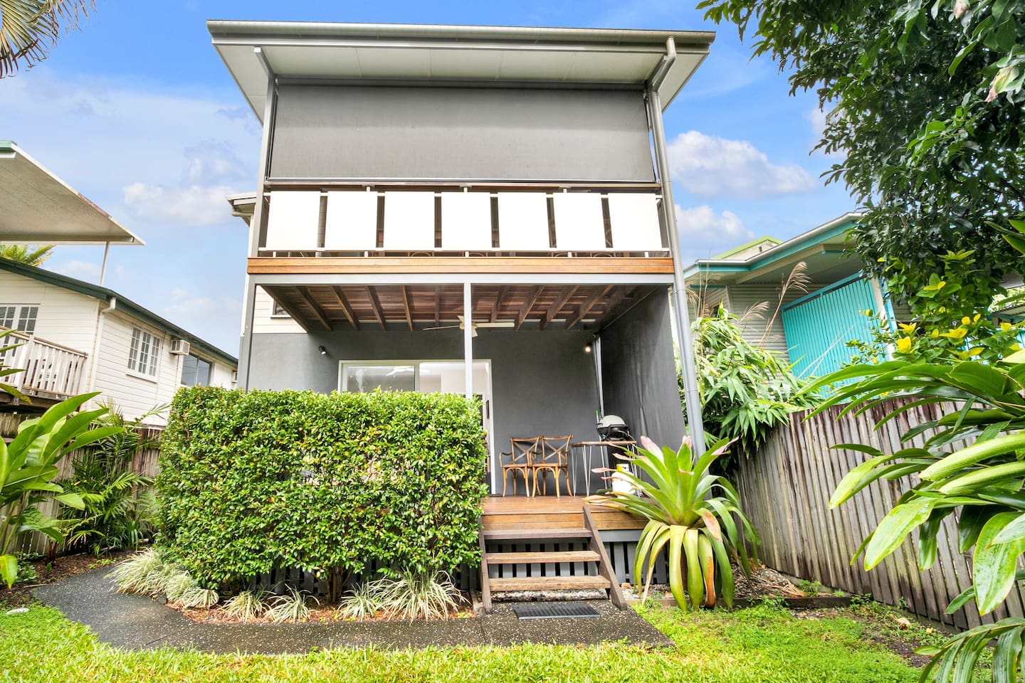 Modern meets Tropical in this Free-standing Home | Hometime