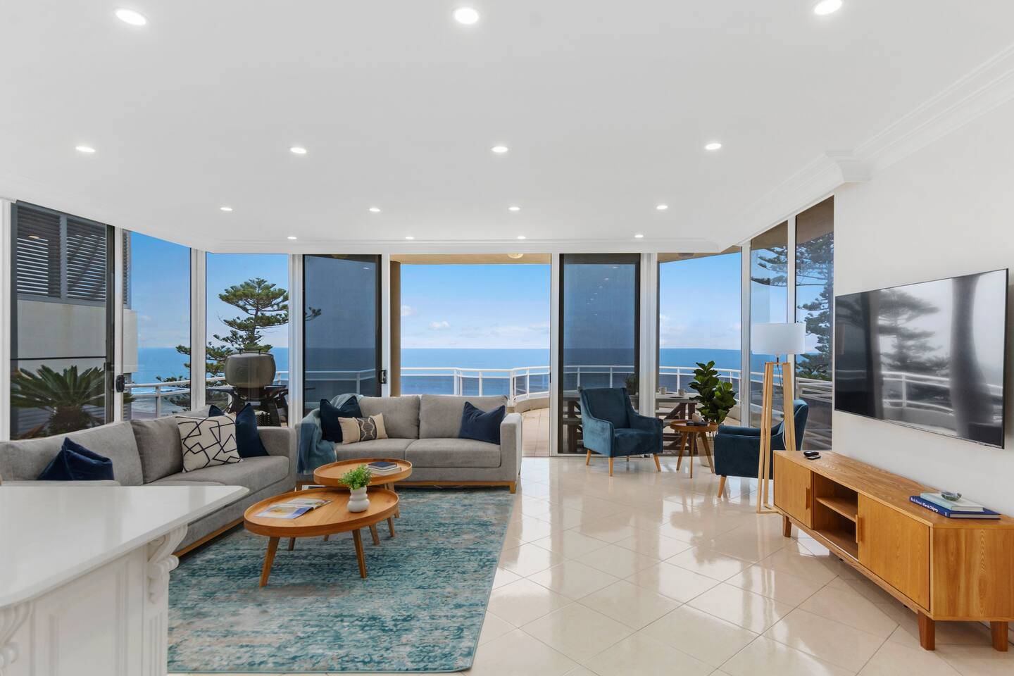 Ocean Vista Escape—A Lofty Beachfront Penthouse | Hometime