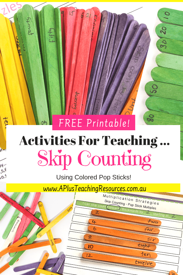 Free Skip Counting Printable Number Games A Plus Teaching Resources
