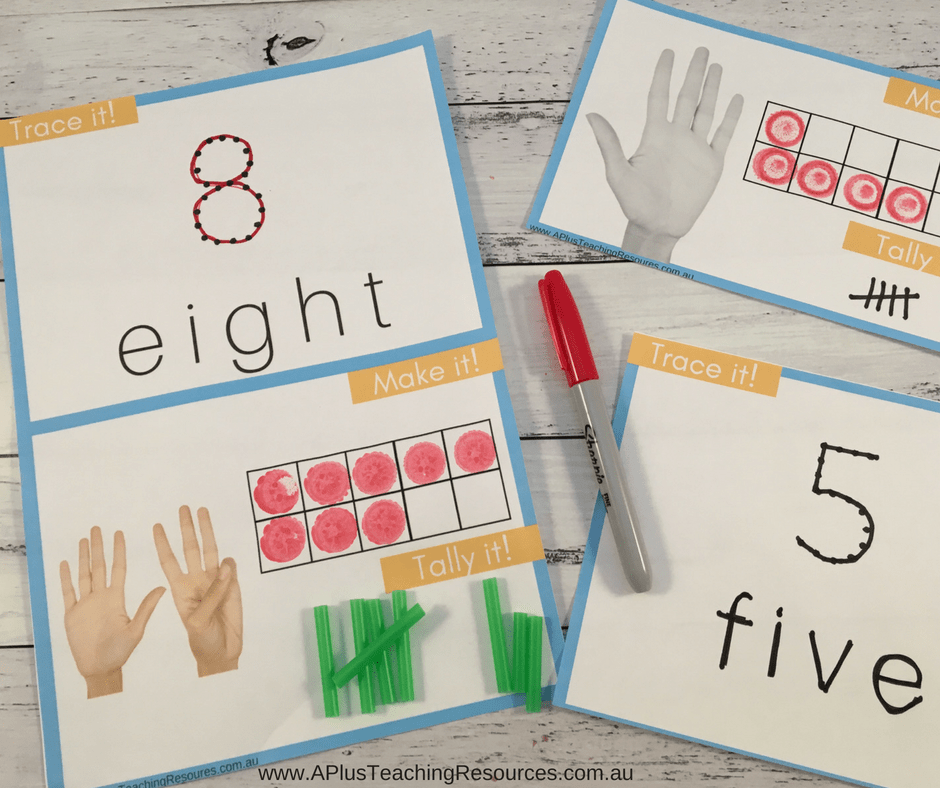 Number Recognition Free Game - A Plus Teaching Resources