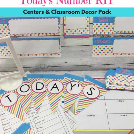 5 Number of The Day Activities By A Plus Teaching Resources