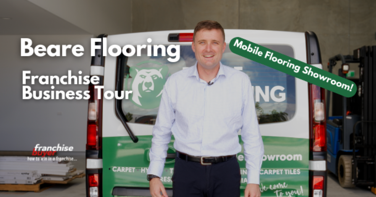 Beare Flooring Franchise Business Van Tour, with William Beare