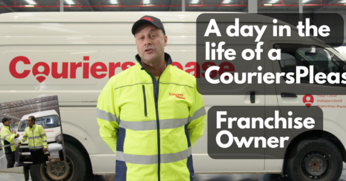 Day in the life of a CouriersPlease franchise owner