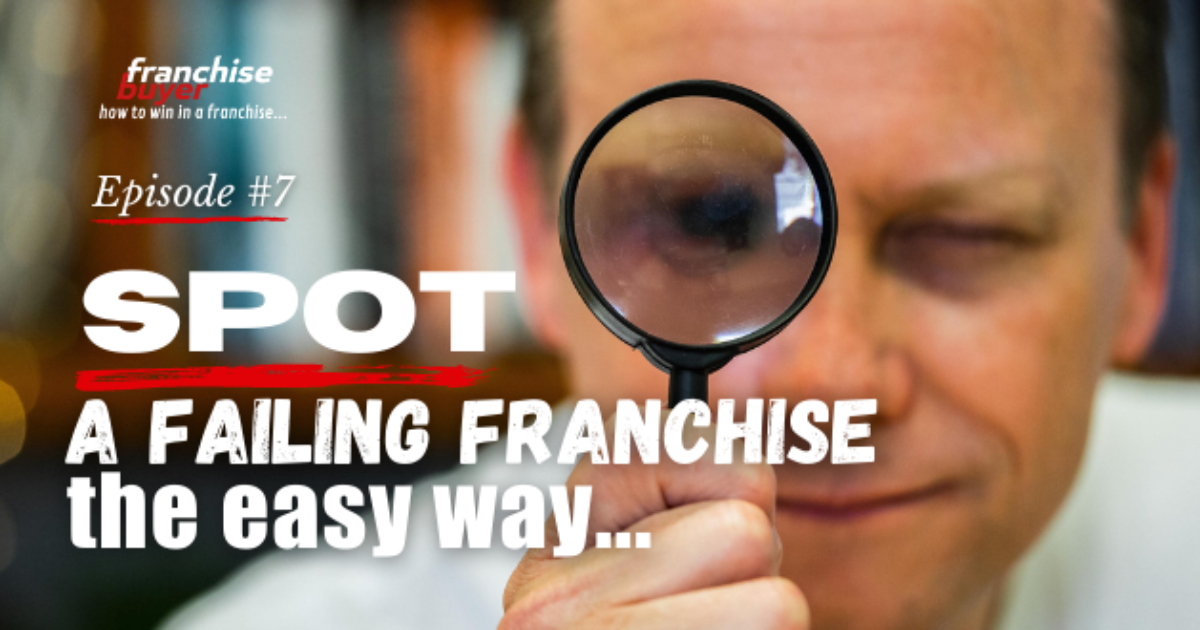 The easy way to spot a failing franchise