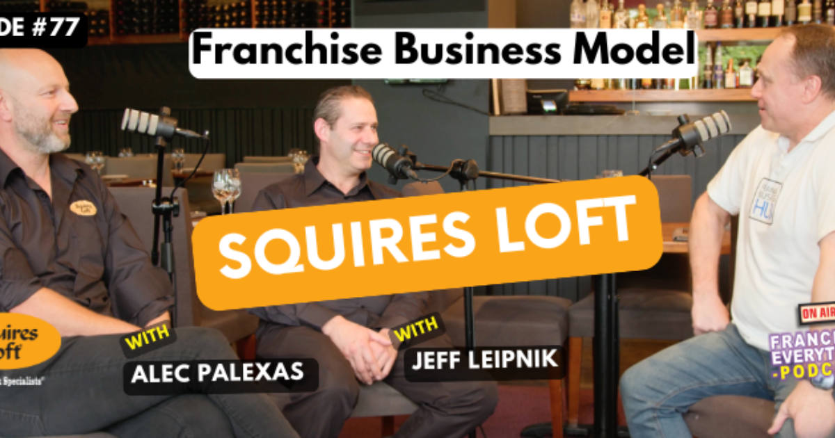 Ep77 The Squires Loft Franchise Business Model with Jeff Leipnik & Alec ...