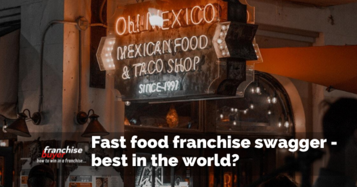 Fast food swagger - best in the world?