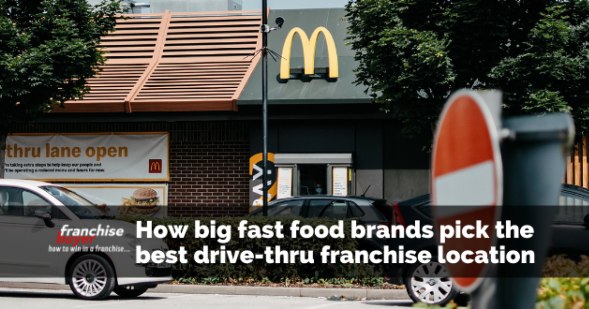How big fast food brands pick the best drive-thru locations