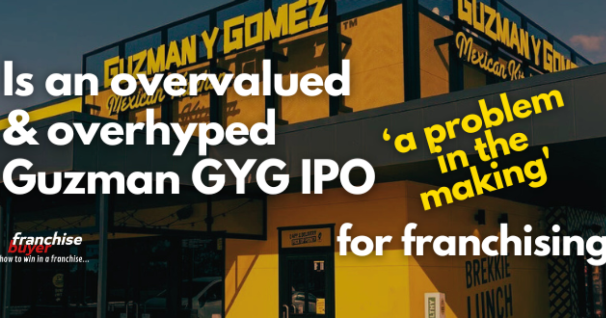 Is an overvalued & overhyped Guzman GYG IPO 'a problem in the making ...
