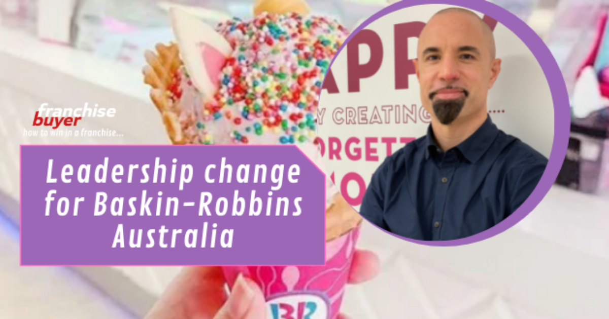 Baskin-Robbins Australia has a leadership change