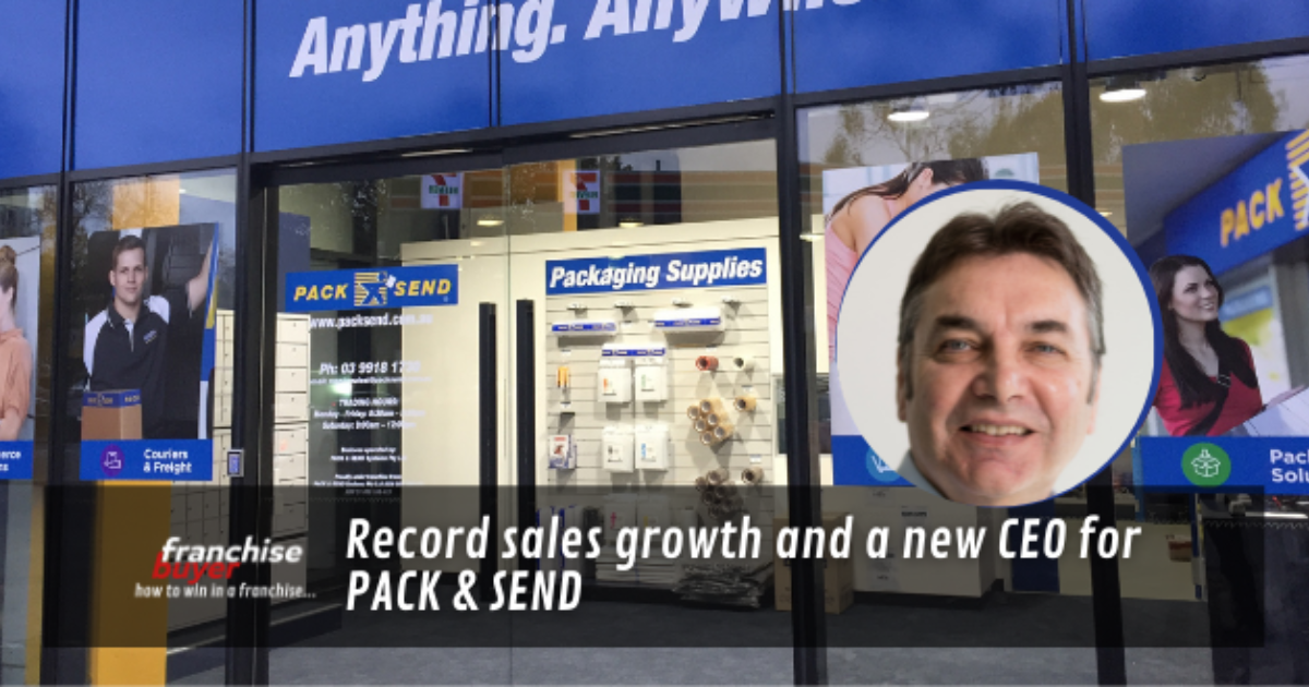 Record sales growth and a new CEO for PACK & SEND
