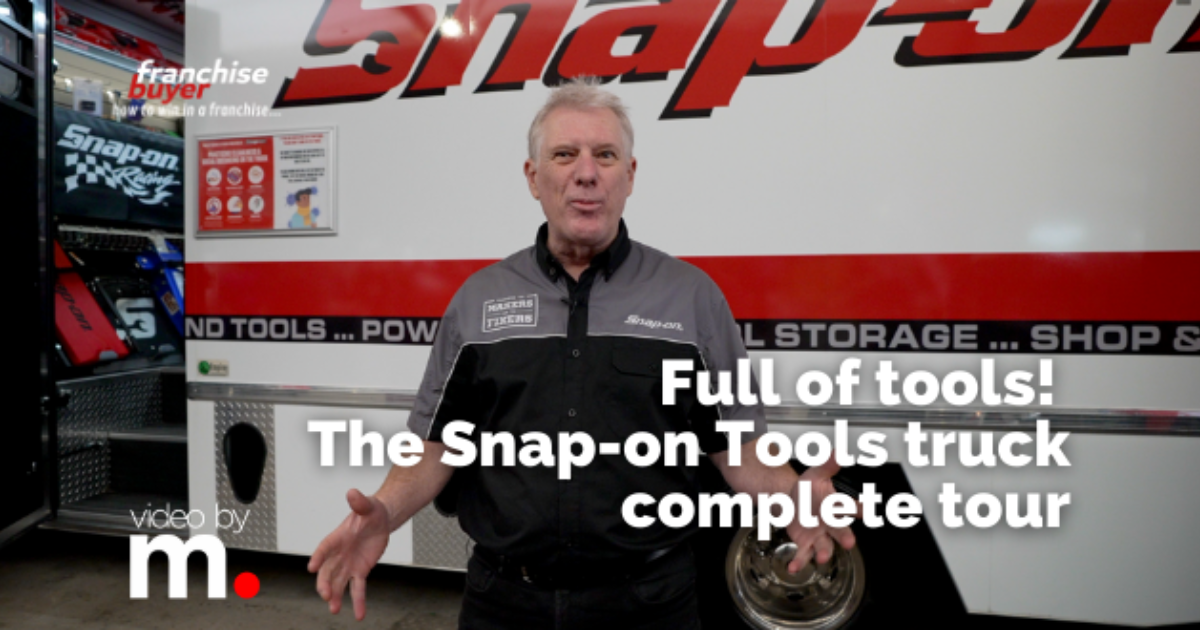 Snap-on Tools, fully-stocked truck tour!