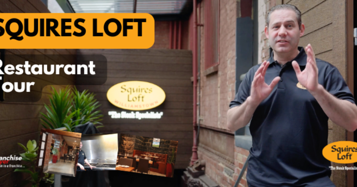 Squires Loft Franchise Restaurant Tour, with Jeff Leipnik