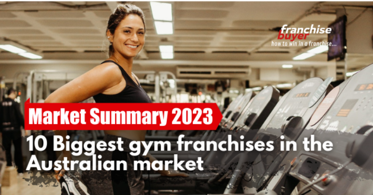 The 10 biggest gym franchises in the Australian market