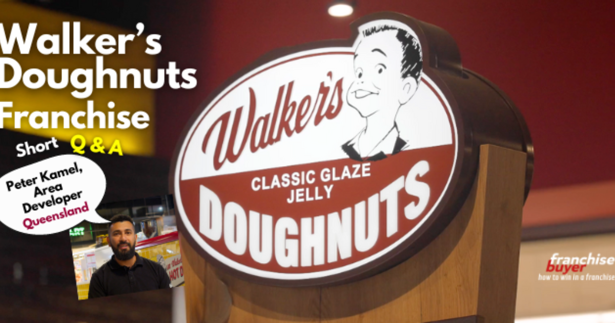 Walker's Doughnuts Franchise Q & A, with Peter Kamel, Area Developer QLD