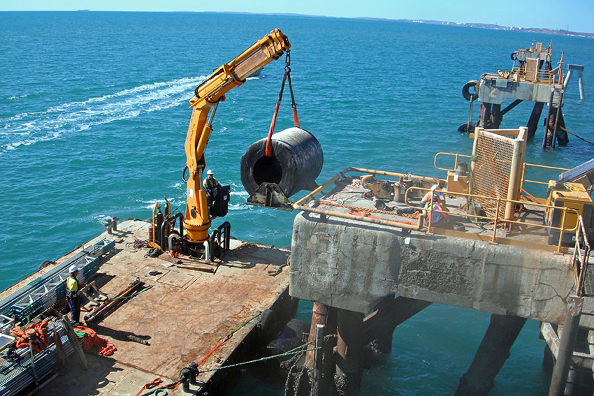 Rio Tinto Dampier Salt Mooring Dolphin Repair Project - Duratec Limited