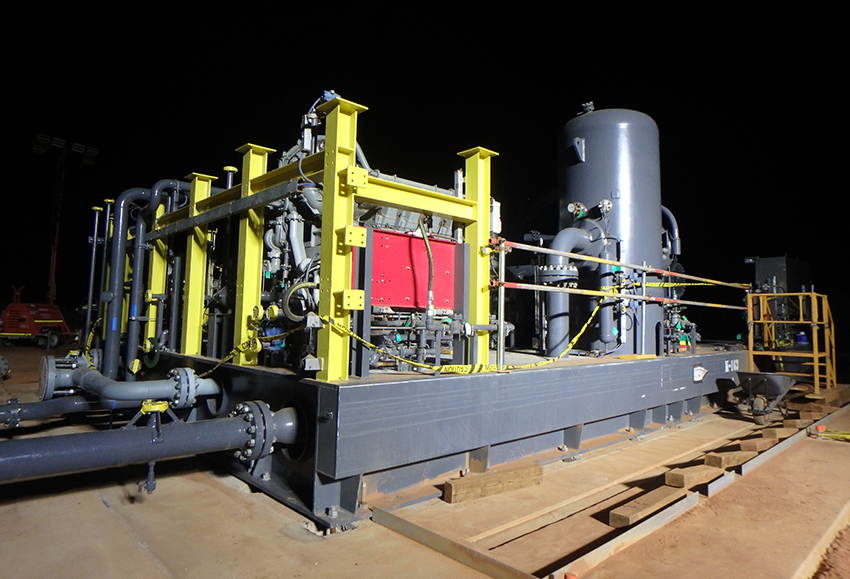 DBP Onslow Infill Compressor Base Grouting - Duratec Limited