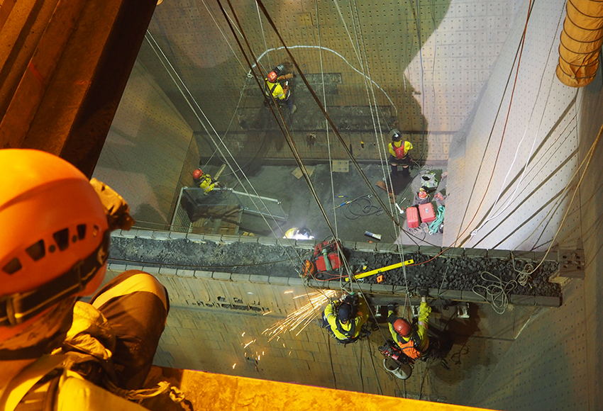 Karara Mining Iron Ore Bin Remedial Works - Duratec Limited