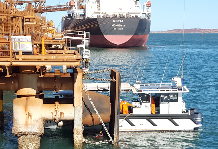 RTIO Cape Lambert Fender Chain Replacement - Duratec Limited