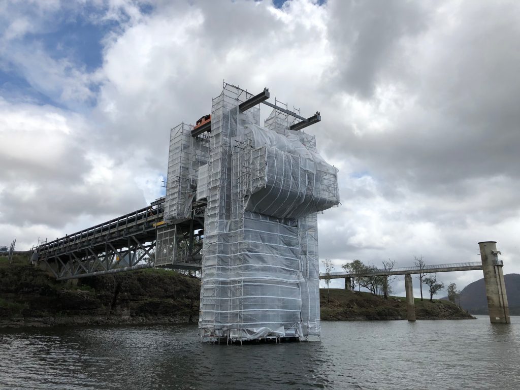 Wivenhoe Dam Jetty Structure Coatings - Duratec Limited