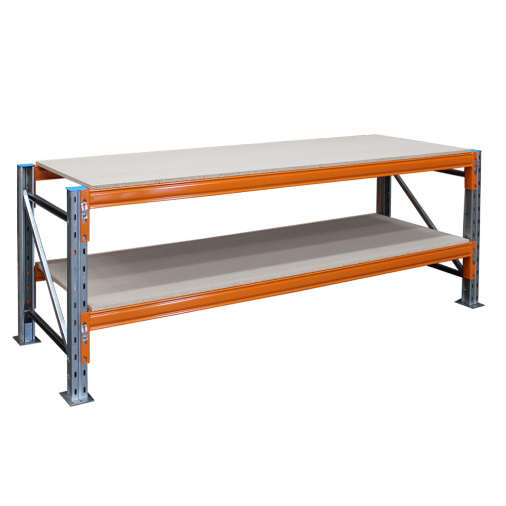 4 Tier Global Rack Workbench: Customizable & Highly Durable