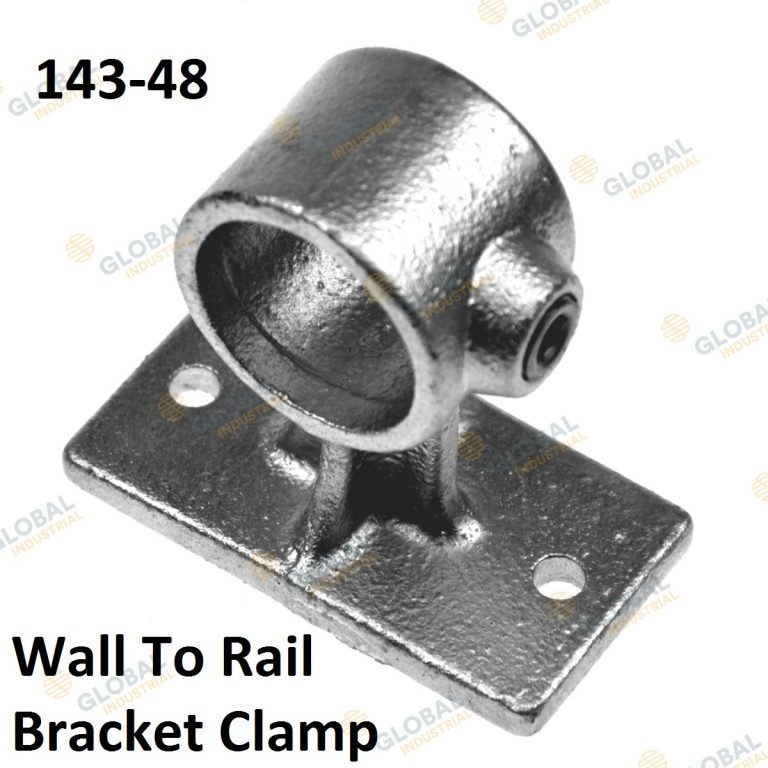 Stanchion Handrail - Galvanised Handrail | Global Industrial