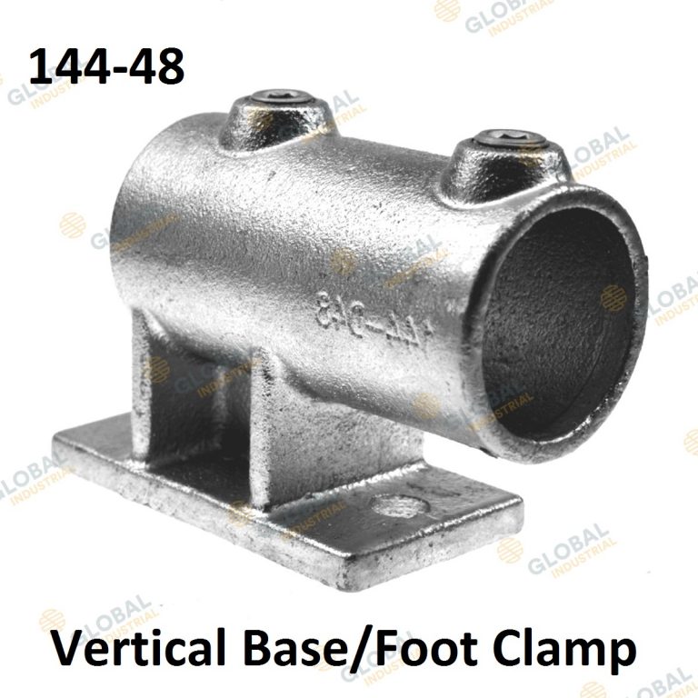 Stanchion Handrail - Galvanised Handrail | Global Industrial