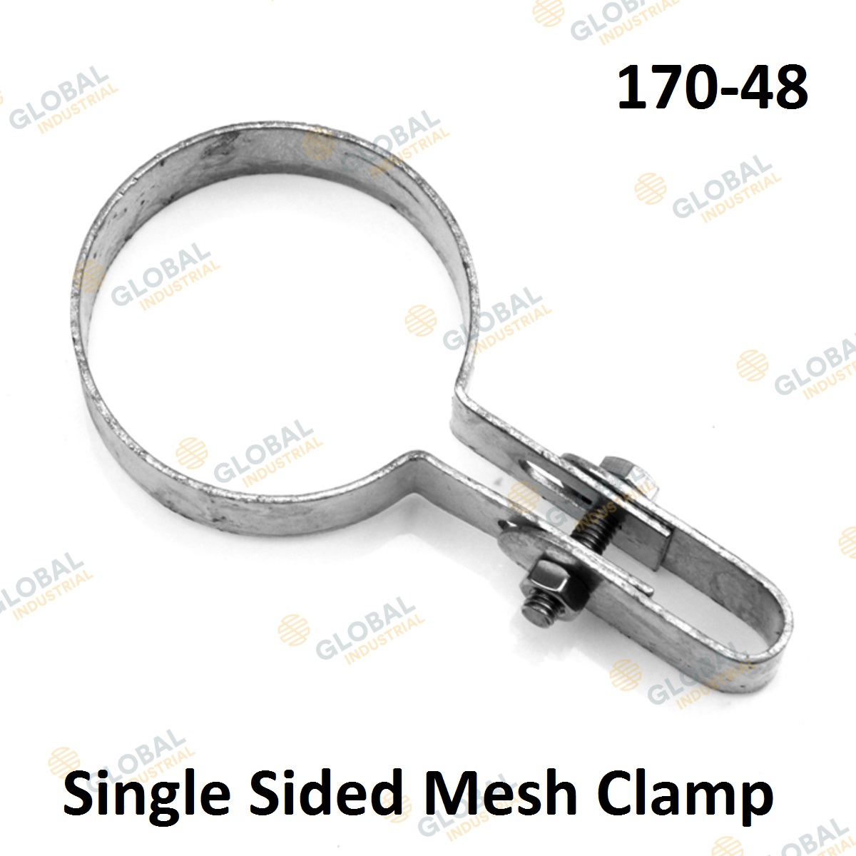 Stanchion Handrail - Galvanised Handrail | Global Industrial