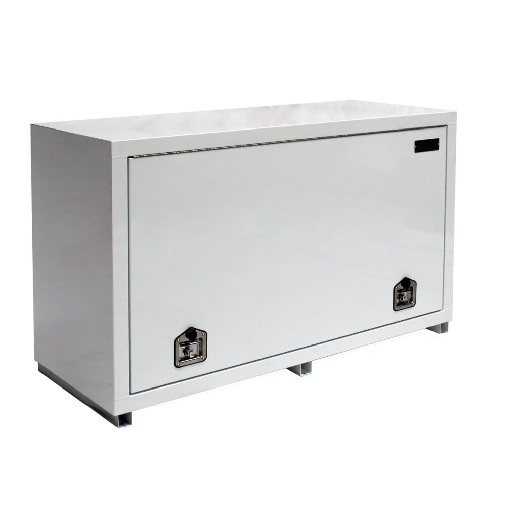 Steel Truck Boxes - Adjustable Shelves, Gas Struts