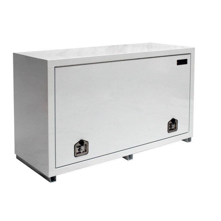 Steel Truck Boxes - Adjustable Shelves, Gas Struts