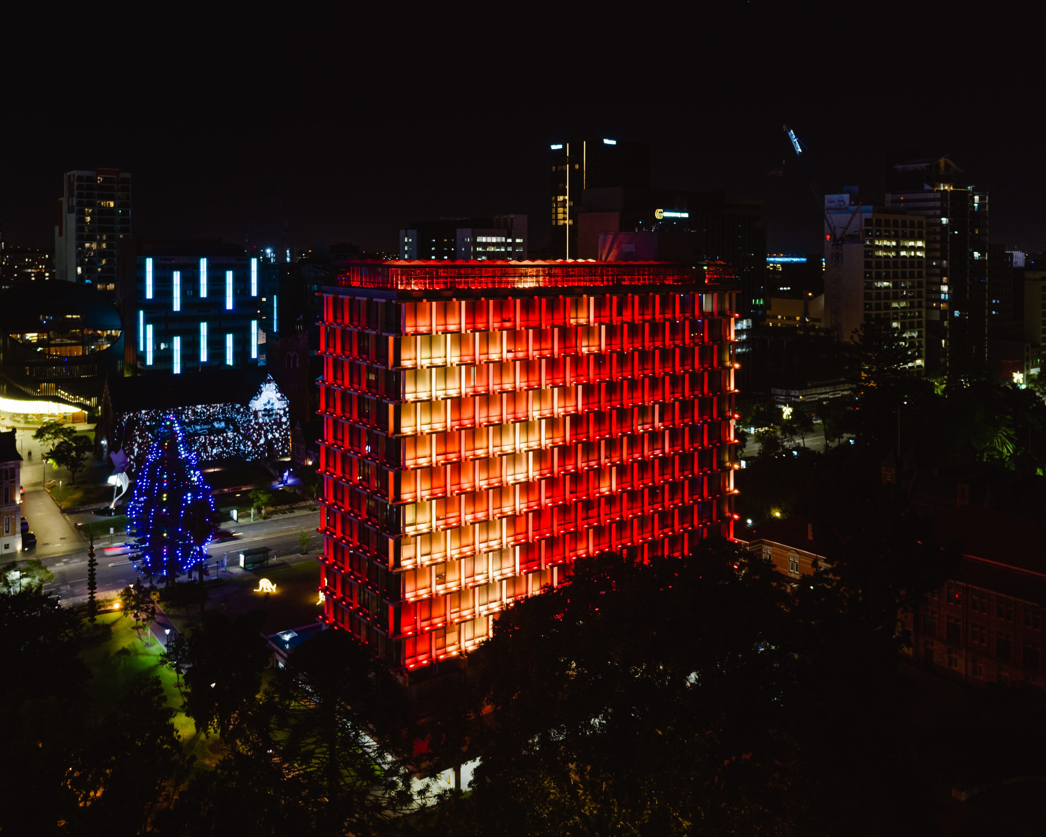 Council House Colours the Night | Insight Electrical Technology