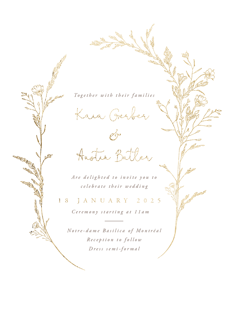 Customise Ayana Wedding Invitations by Paperlust