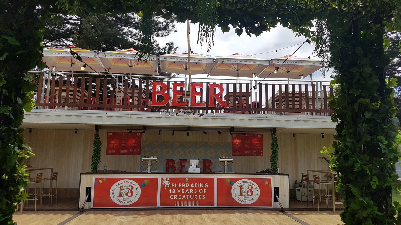 Container Bar 2 (8 Beer Taps) - The Event Mill