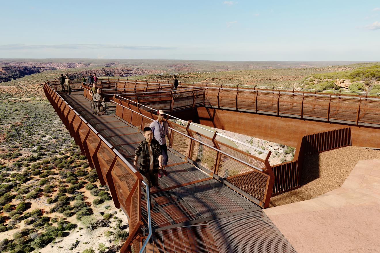 First look at Kalbarri Skywalk - WA Parks Foundation