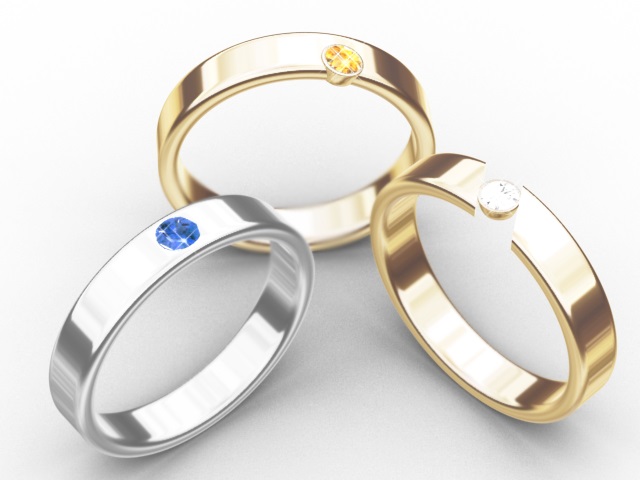 Trappy Eternity Ring