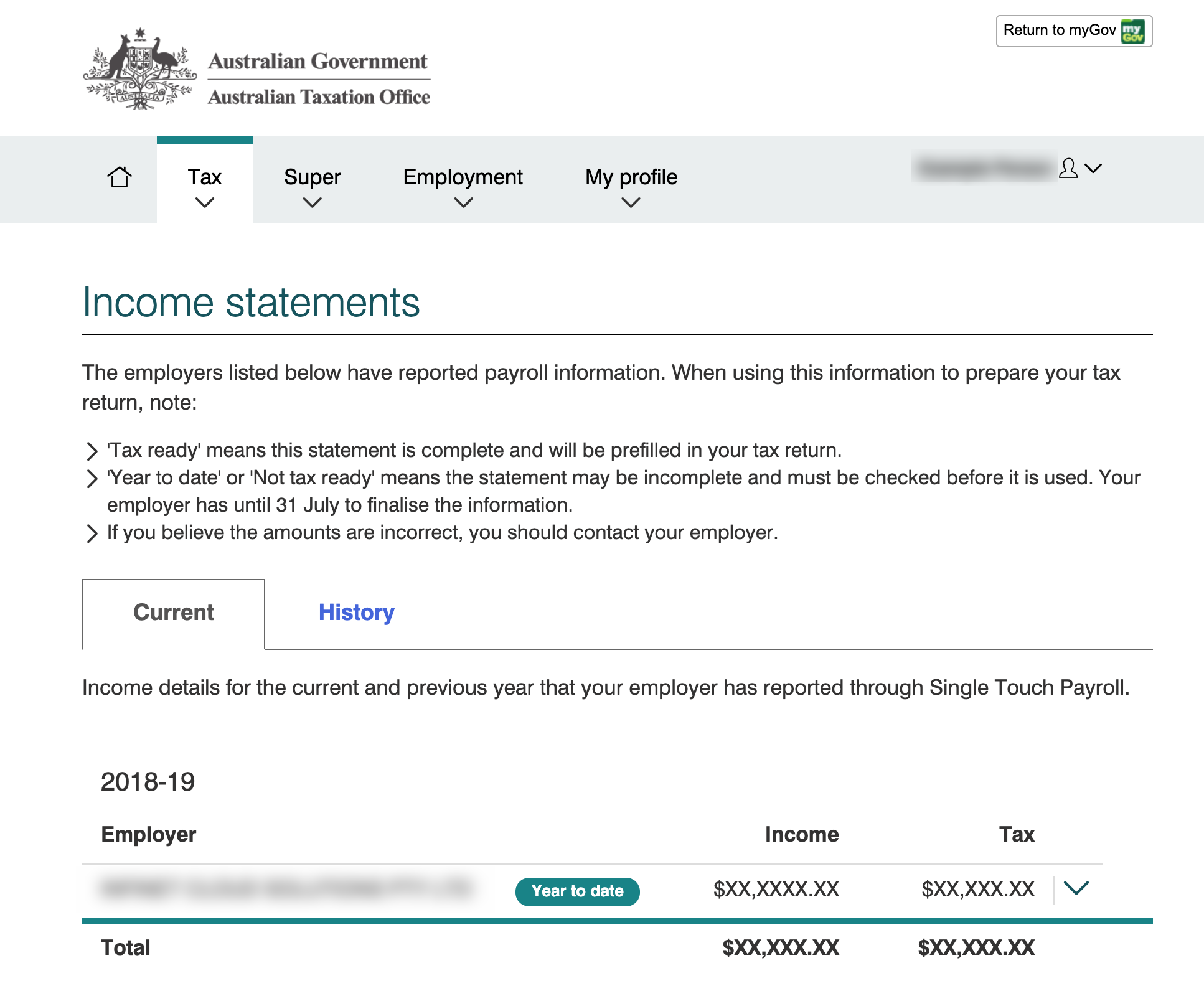 Employee Guide To MyGov Income Statements ClockOn Knowledge Base Employee Guide To MyGov Income Statements ClockOn Knowledge Base