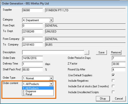 Minfos A.R. Product Codes : Help Centre