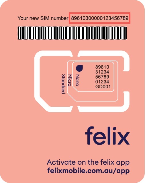 sign up and activation : felix Mobile